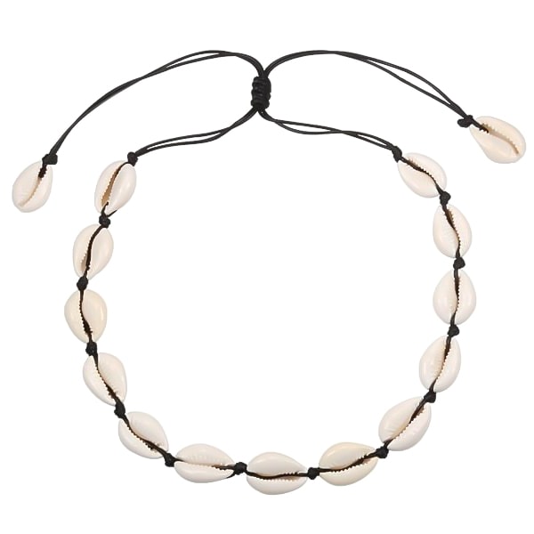 Shell Choker Necklace Made With Cowrie Seashells | Classy Women Collection
