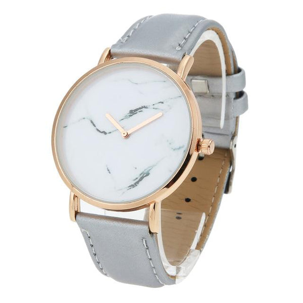 Pure Grey Marble Watch | Classy Women Collection